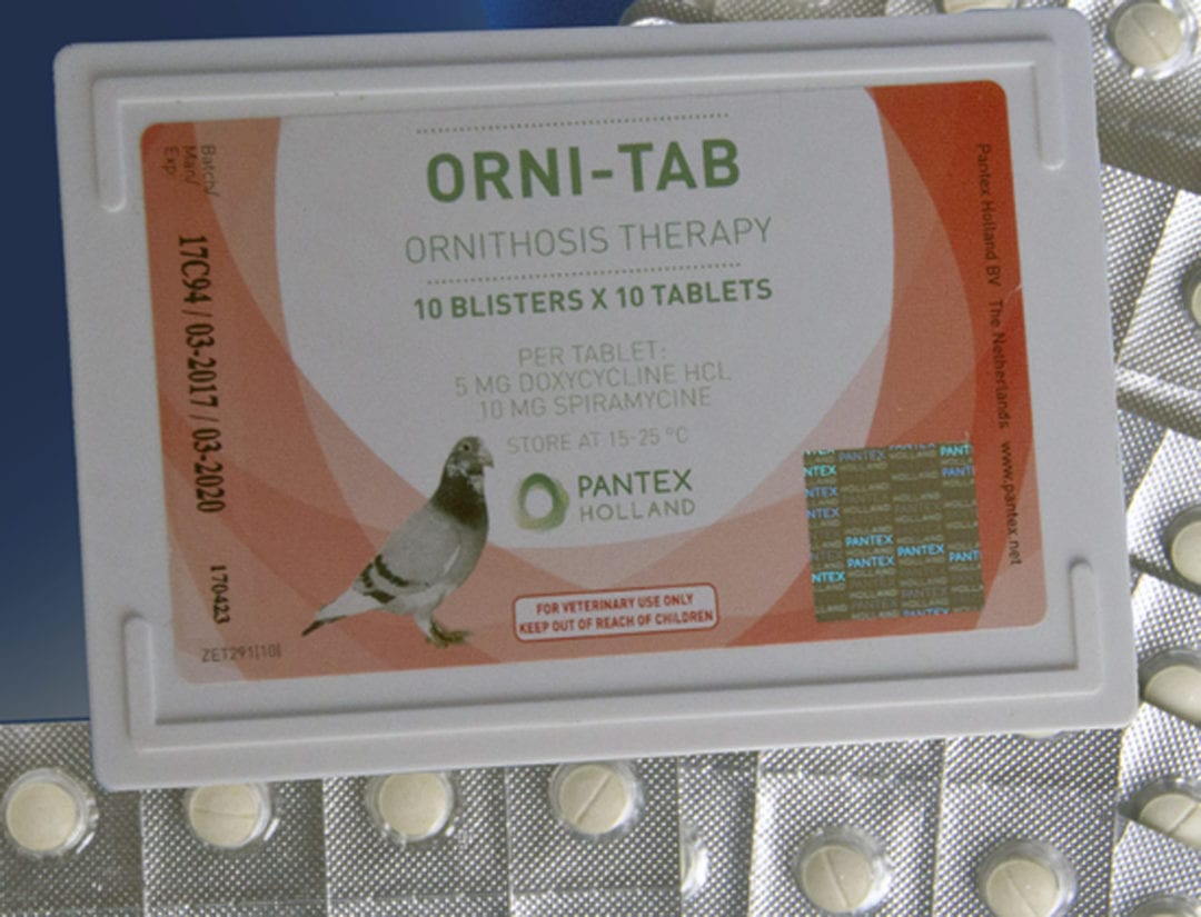 Pantex Orni Tabs - 100 tabs - Siegel Pigeons